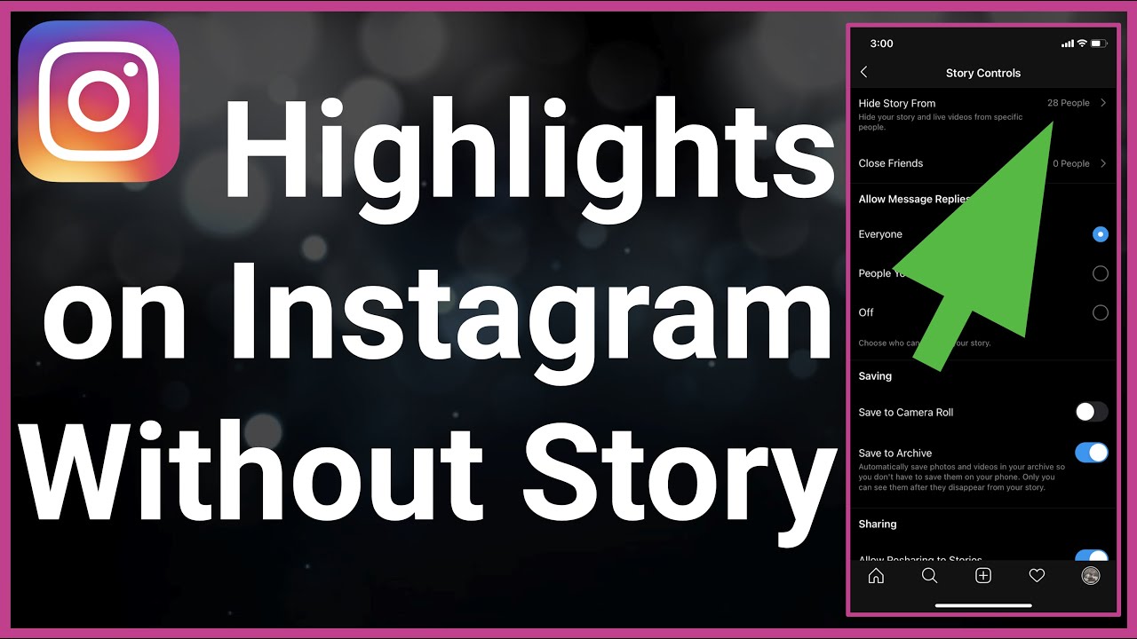How To Add Highlights On Instagram Without Posting On Story YouTube how-to-add-highlights-on-instagram-without-posting-on-story-youtube