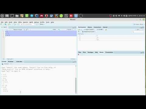How to Run a code in Rstudio - YouTube