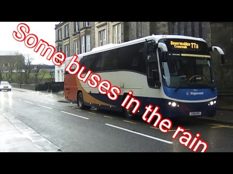 Some buses in bad weather 21/1/21 - YouTube
