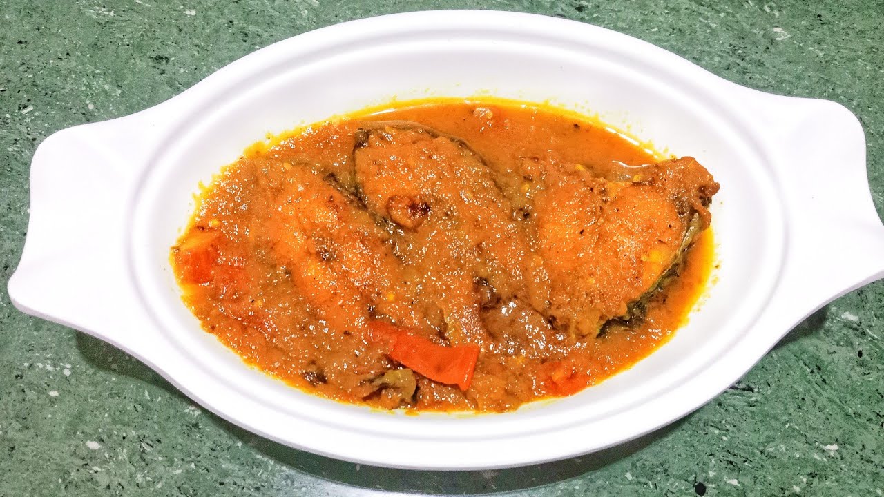Katla macher jhol recipe| Katla fish curry recipe| কাতলা মাছের ঝোল ...