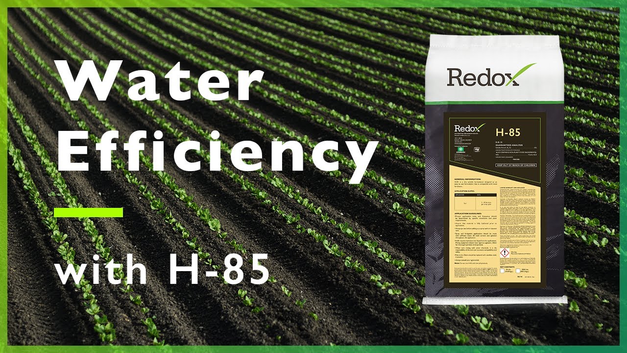 Water efficiency with H-85 - YouTube