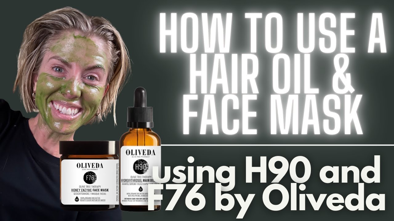How To Use a Hair Oil and Face Mask - YouTube