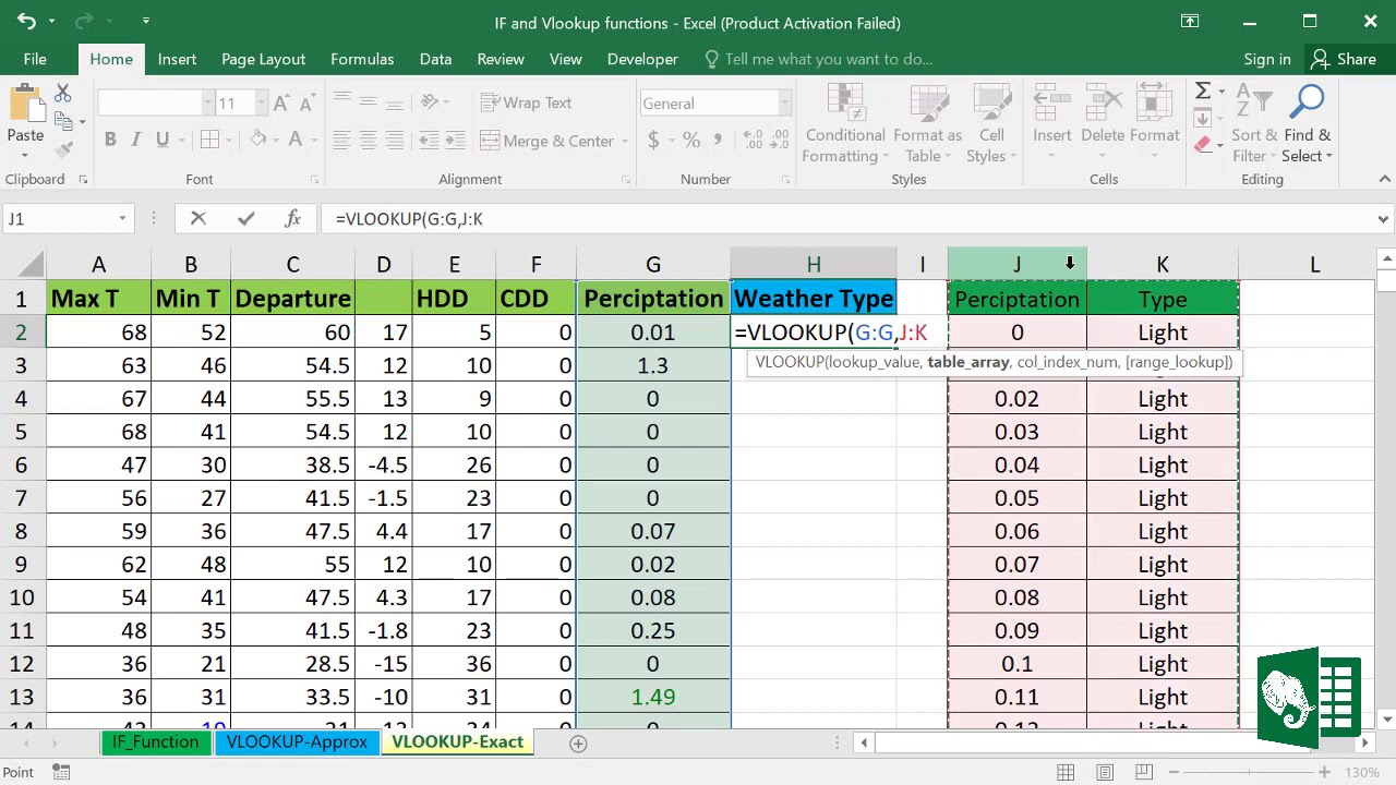 Using The Vlookup Function For Exact Match Table YouTube using-the-vlookup-function-for-exact-match-table-youtube