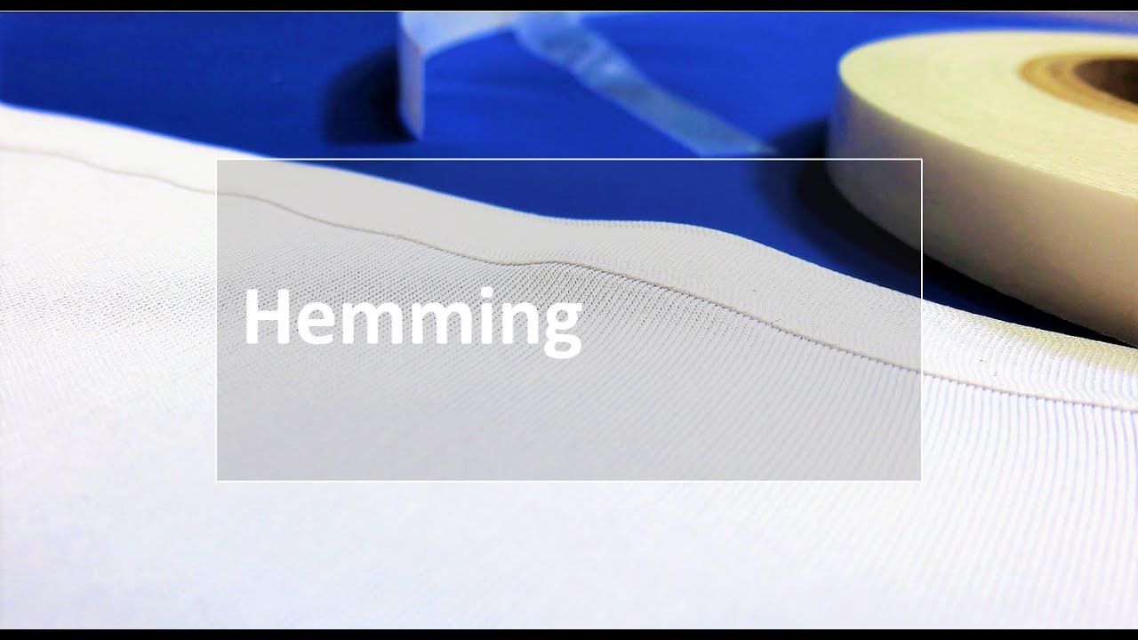 Hemming without stitches. Seamless solutions from Juki. - YouTube