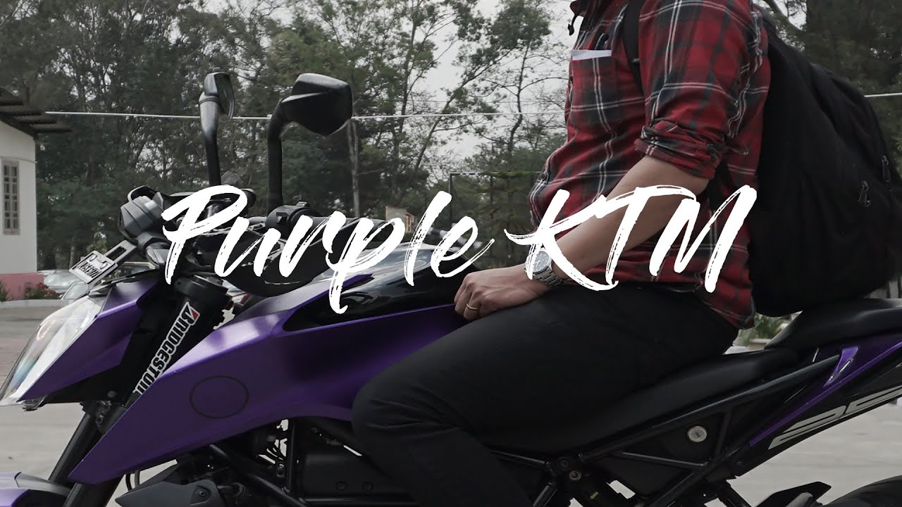 Modified Purple KTM - YouTube