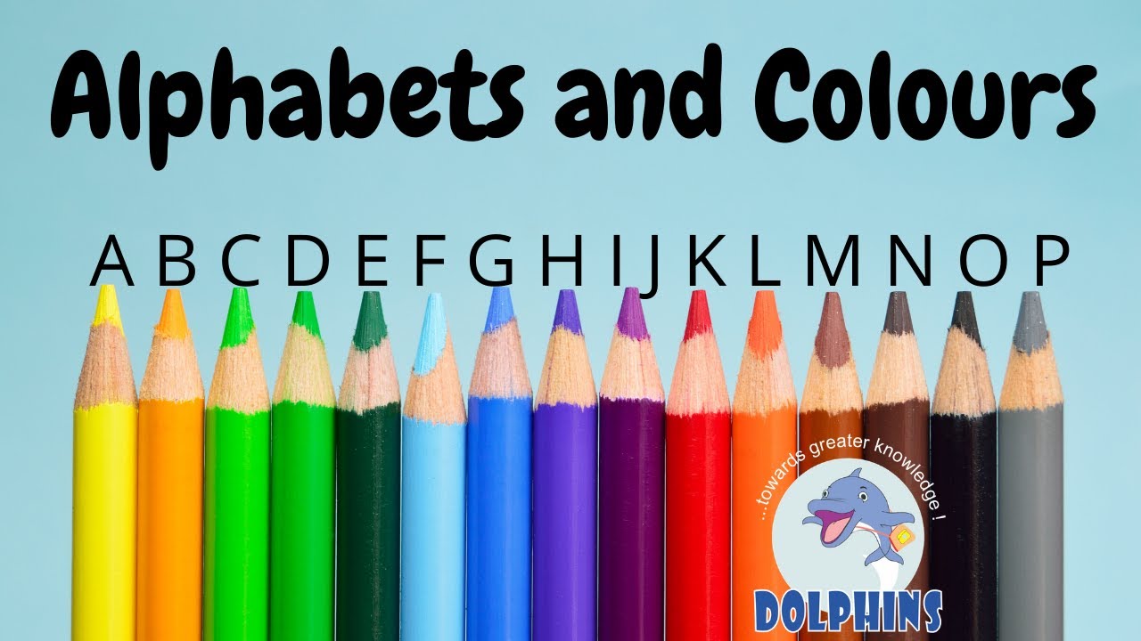 Alphabets And Colours YouTube Alphabets And Colours YouTube