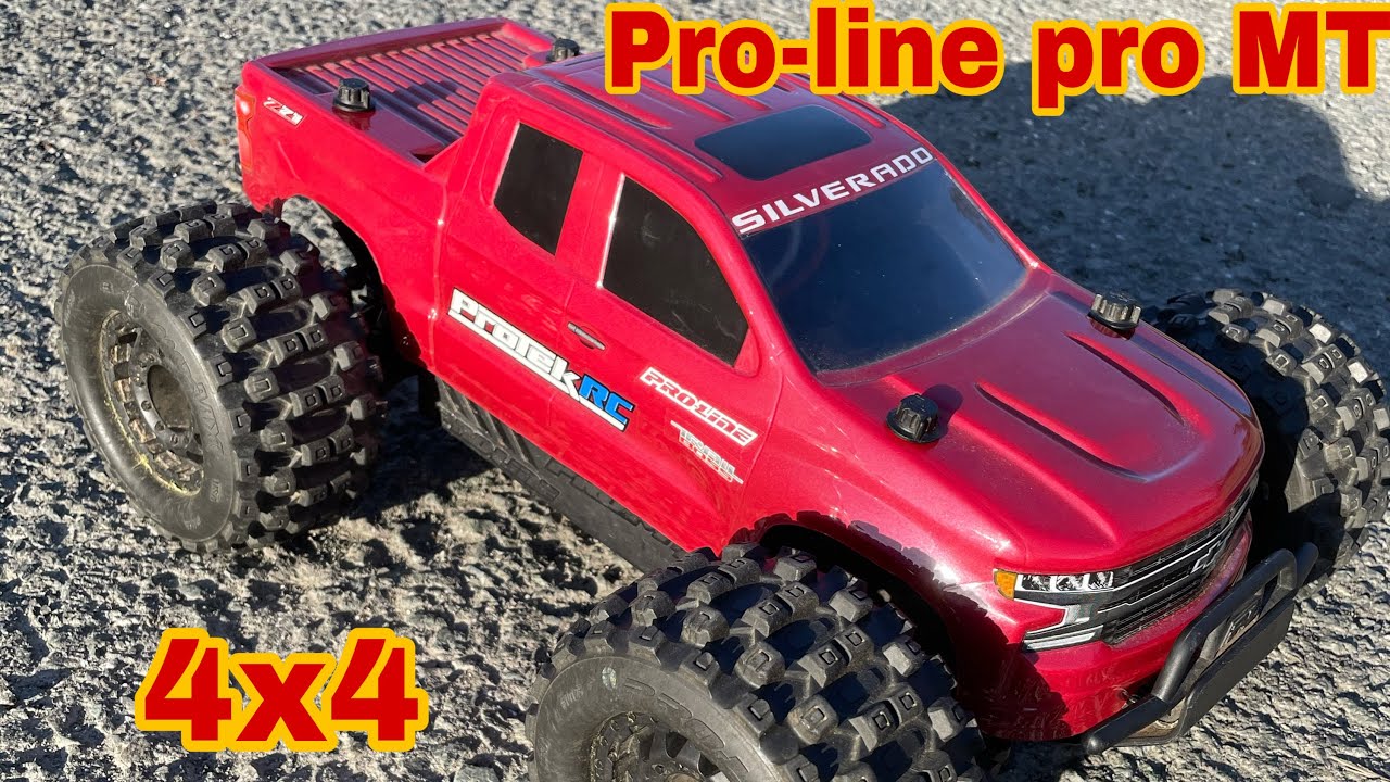 Pro-line pro MT 4x4 - YouTube