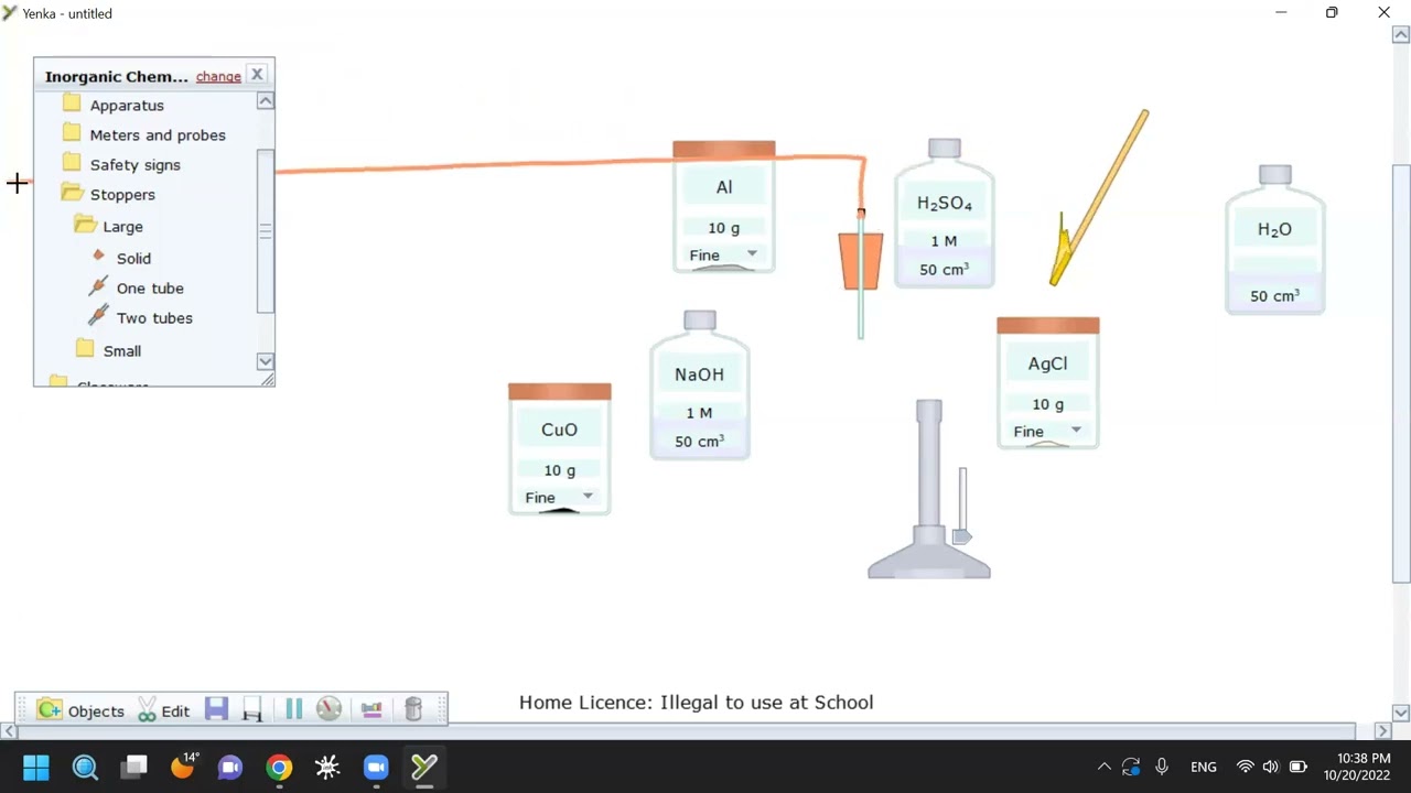 HƯỚNG DẪN SỬ DỤNG CHI TIẾT PHẦN MỀM THÍ NGHIỆM HÓA HỌC ẢO - YENKA - MrT - YouTube