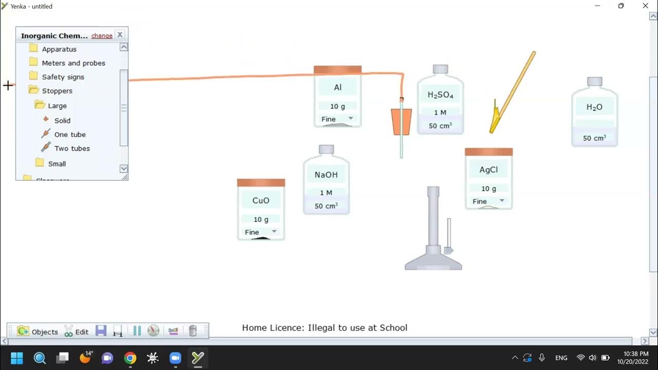 HƯỚNG DẪN SỬ DỤNG CHI TIẾT PHẦN MỀM THÍ NGHIỆM HÓA HỌC ẢO - YENKA - MrT - YouTube