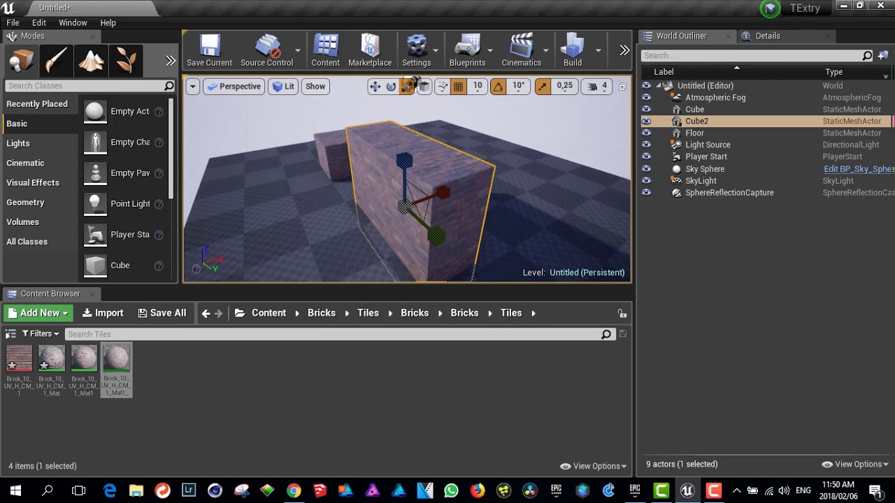Create Seamless Tileable Textures in UE4. - YouTube