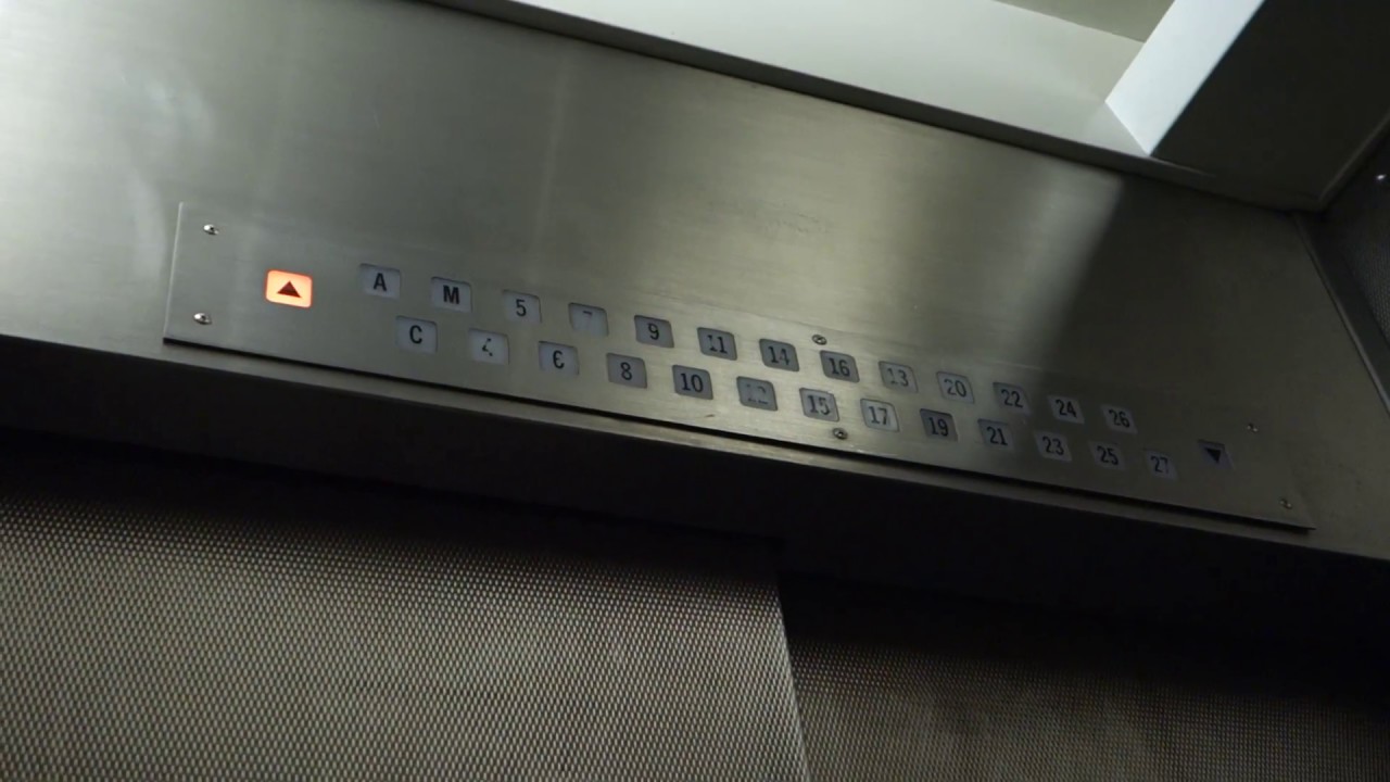 Otis Touch Sensitive Autotronic Traction Service Elevators at Grand ...