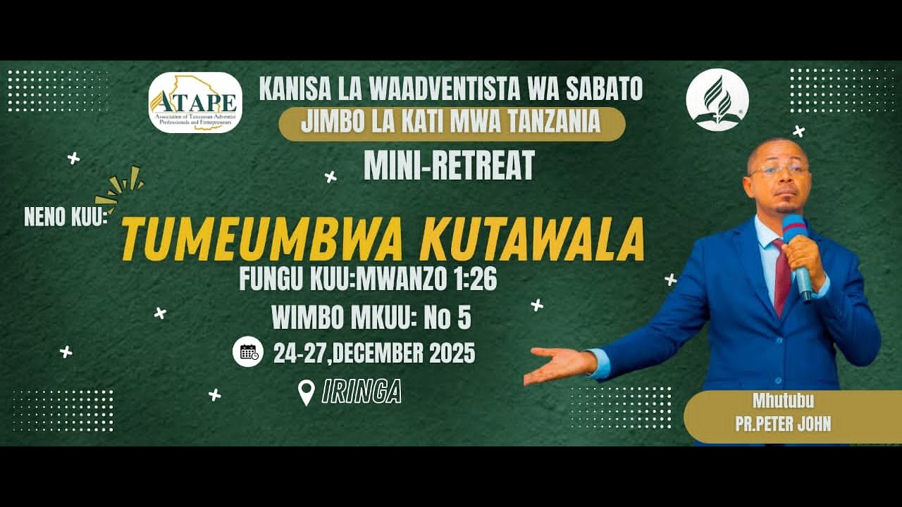 ATAPE MINI - RETREAT JIMBO LA KATI MWA TANZANIA | SIKU YA 1 | ASUBUHI ...