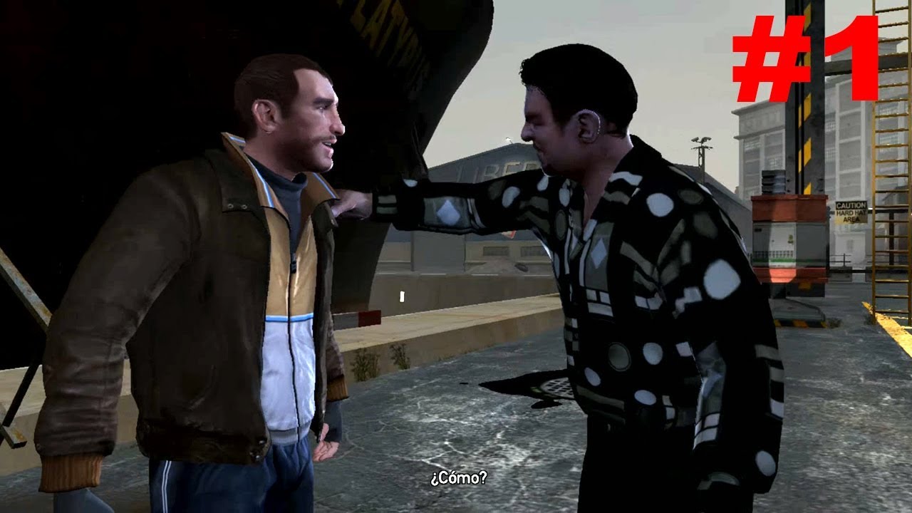 Grand Theft Auto 4 intro y Mision 1 (The Cousins Bellic) En Español ...