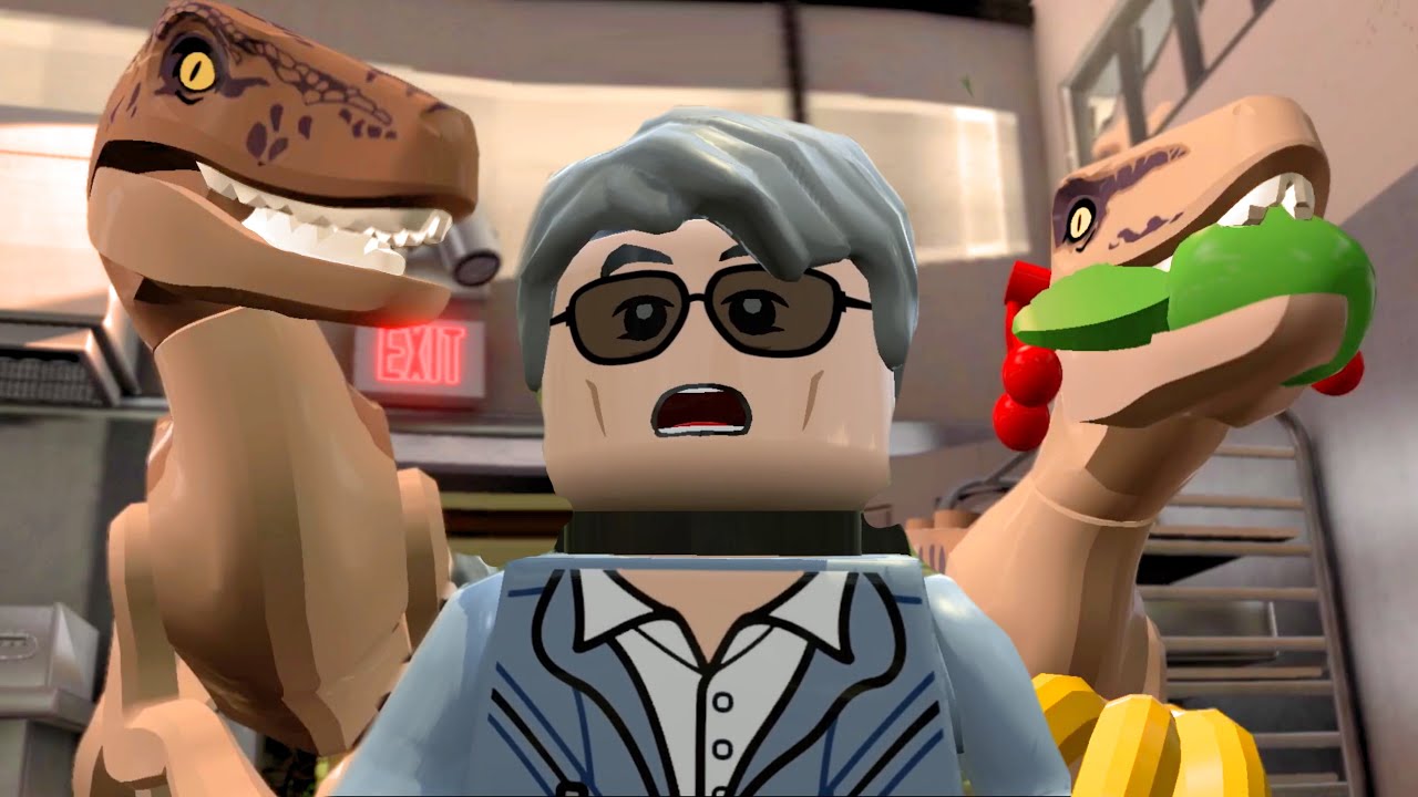 LEGO Jurassic World Patrick Crowley Performs All Minifigure Cutscenes ...