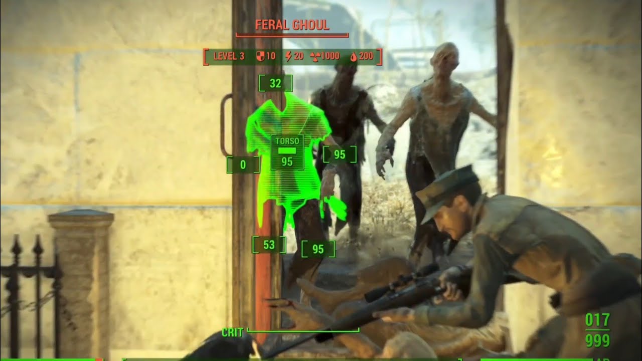 Cemetery Ghouls ATTACK | Fallout 4 - YouTube