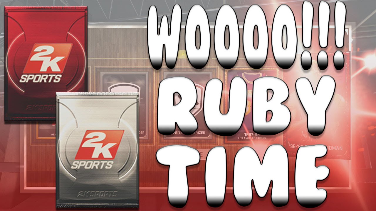 NBA 2K15 My Team Pack Opening, Wooo Its Ruby Time, Glass Cleaner and Throwback Packs - YouTube