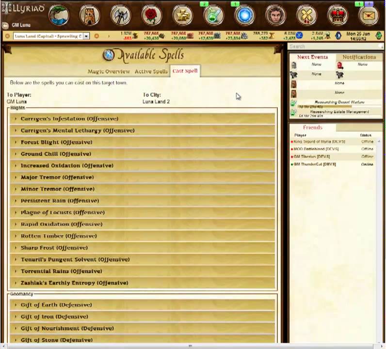 Illyriad Magic Tutorial - YouTube