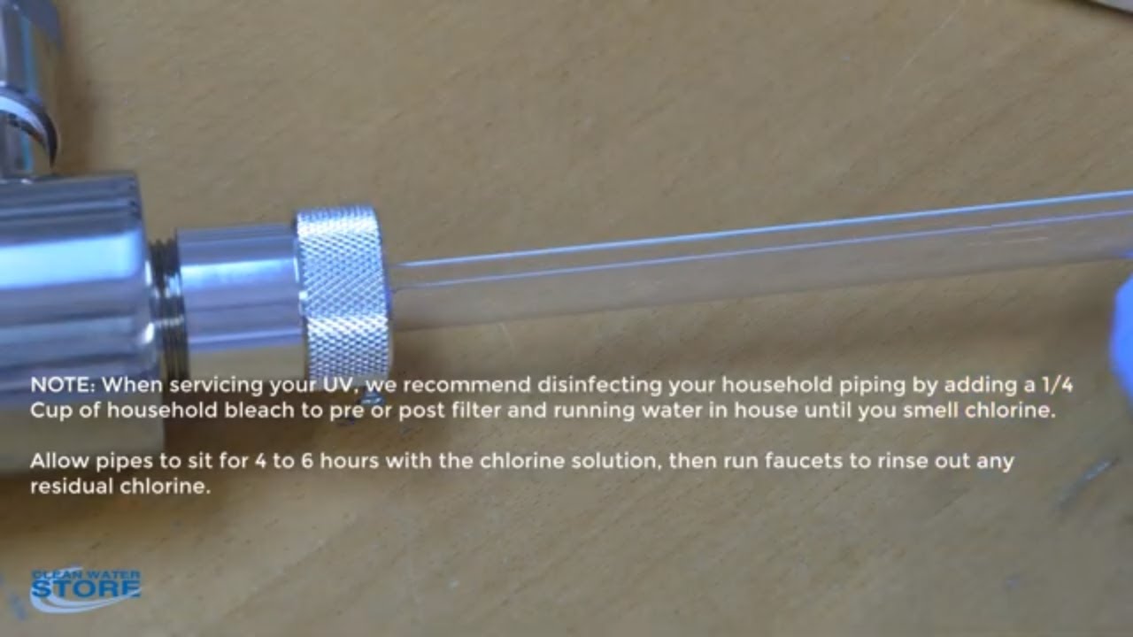 Wonderlight Ultraviolet (UV) Sterilizer Maintenance and Service - YouTube