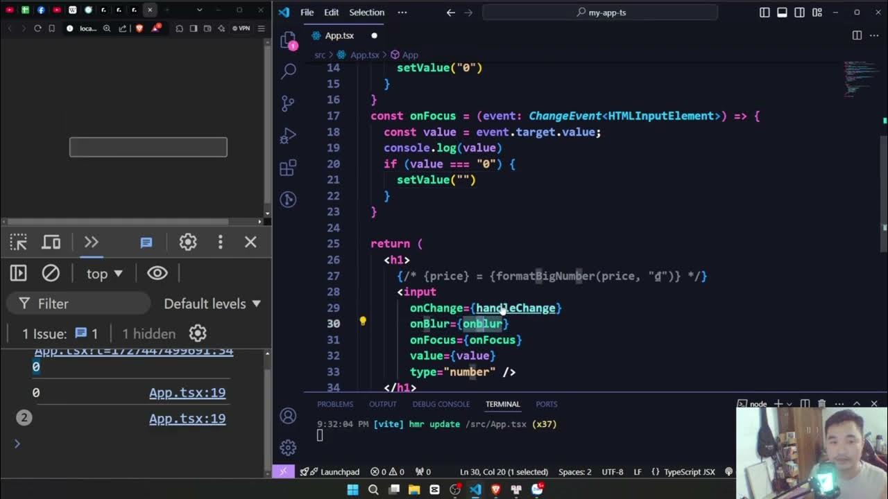 onfocus vs onblur trong javasctript - YouTube