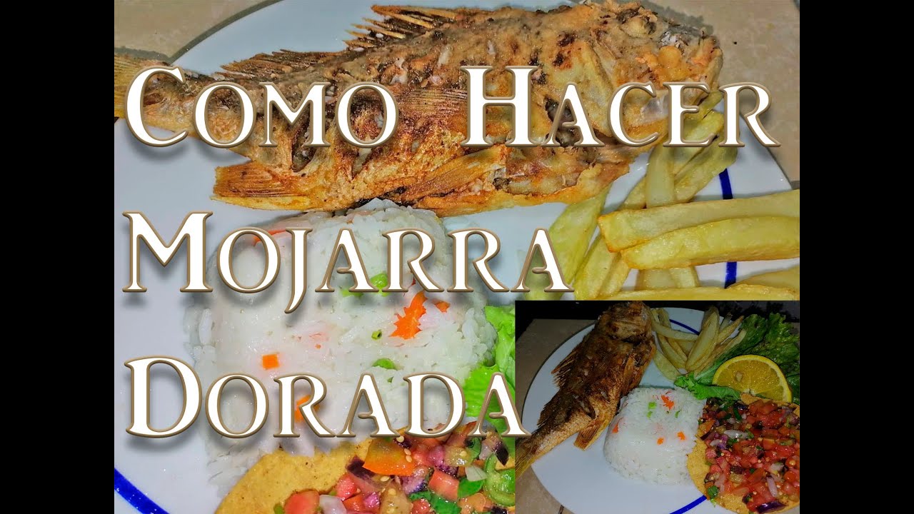 La receta secreta para una MOJARRA DORADA perfecta, sin fallar en el ...