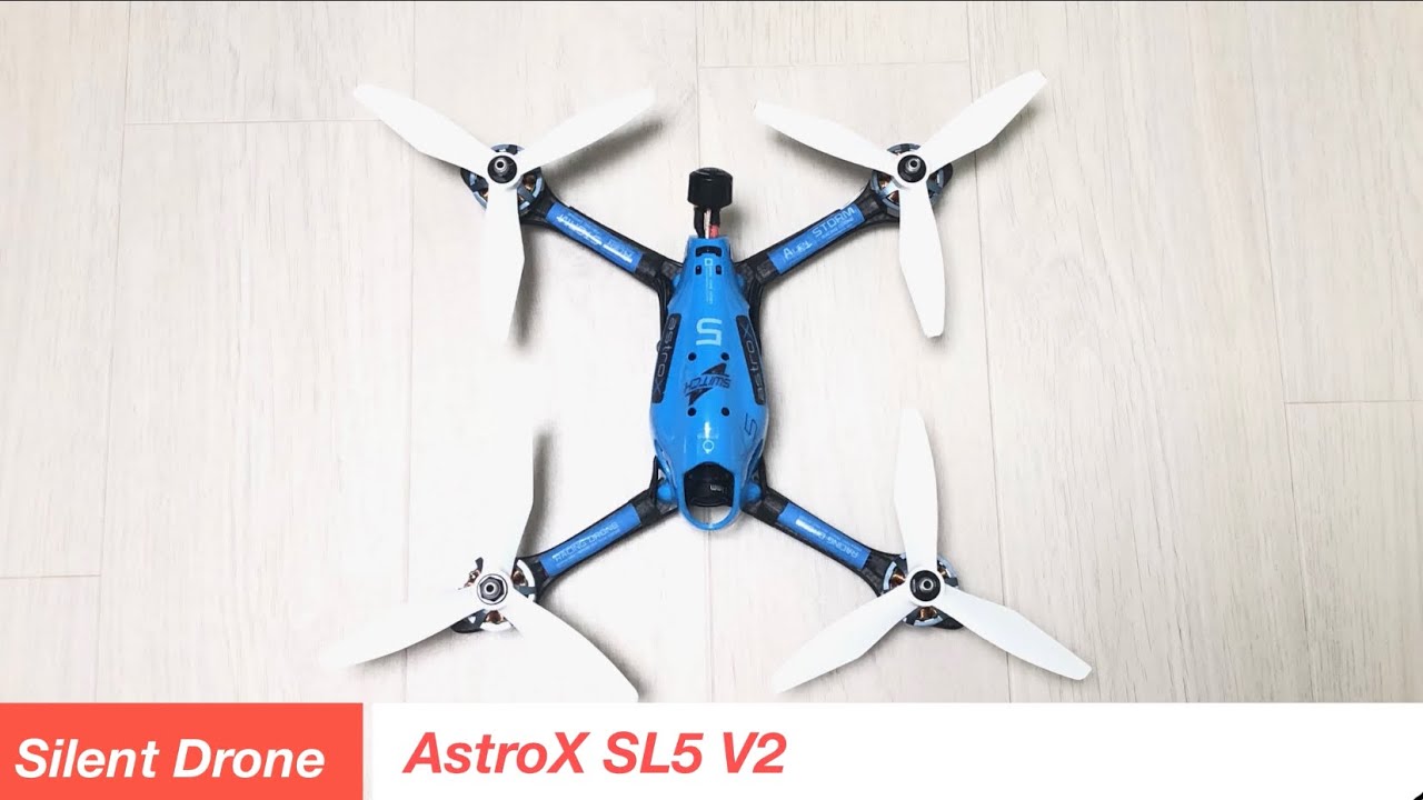 5inch Silent Drone - YouTube