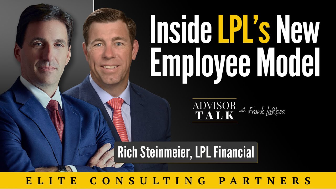 Behind the Scenes with Rich Steinmeier and LPL's new EMPLOYEE MODEL - YouTube