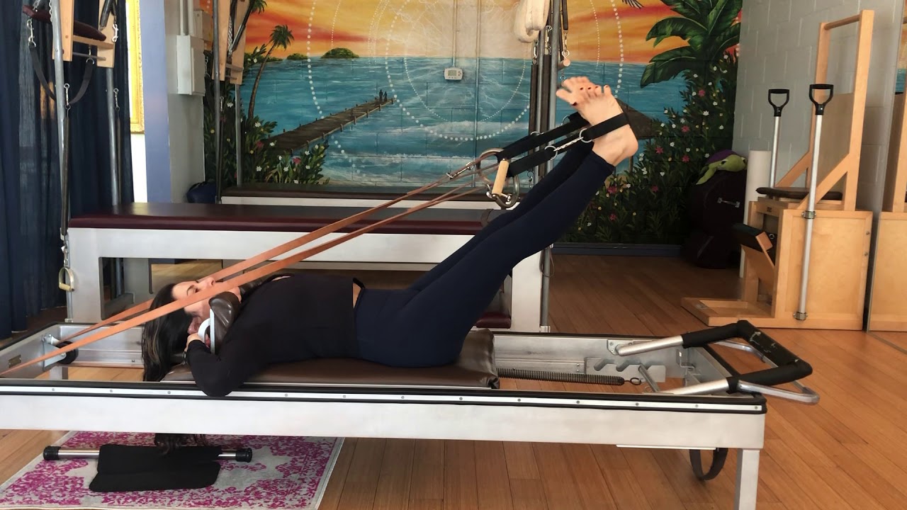 Pilates Reformer workout - YouTube