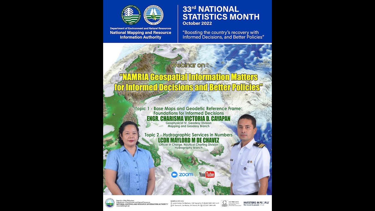 NAMRIA Geospatial Information Matters for Informed Decisions and Better ...