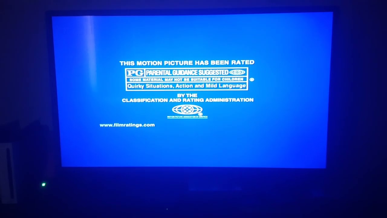 mpaa rated pg screen 2005 - YouTube