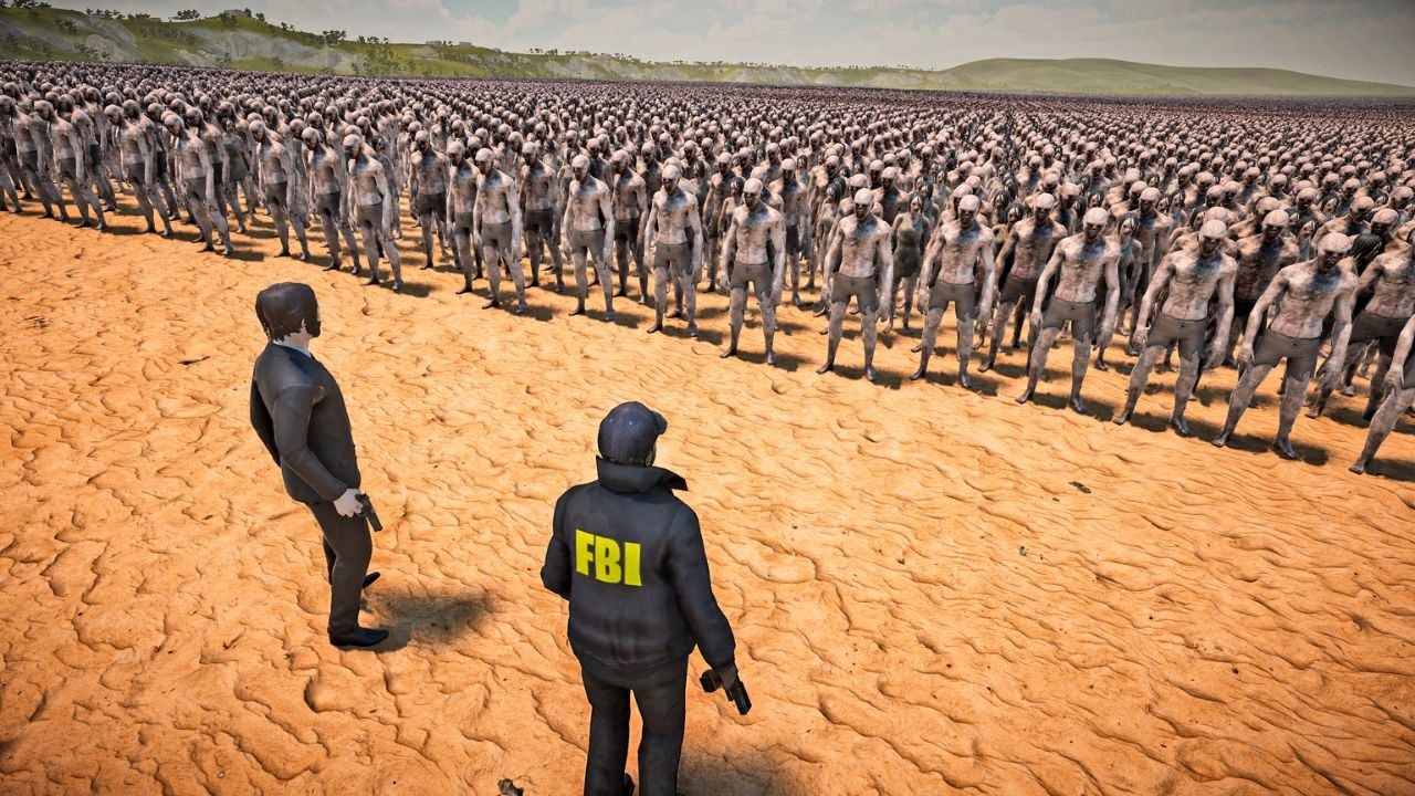 JOHN WICK & FBI AGENT VS 1,000,000 ZOMBIES - Ultimate Epic Battle - YouTube