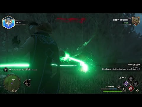 op spell combination I made on hogwarts legacy - YouTube