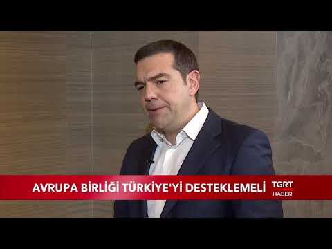 Yunan Başbakan Çipras TGRT Haber'de