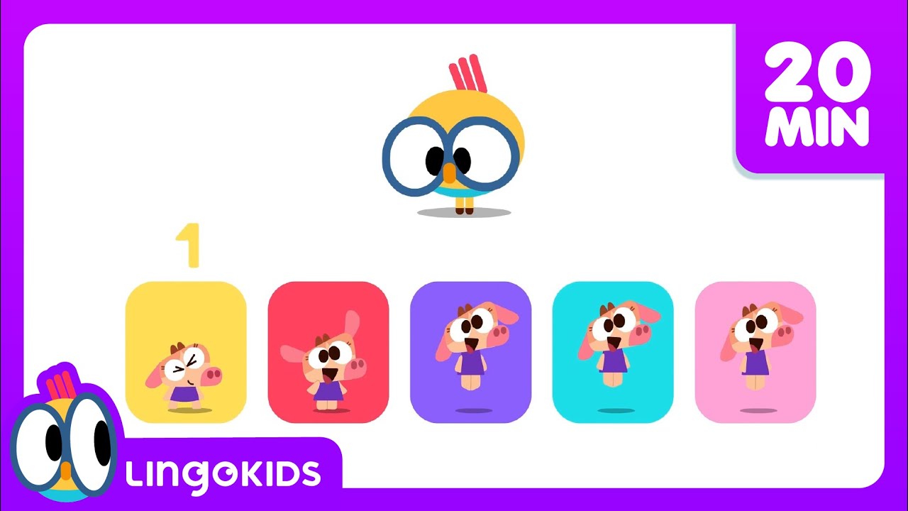 COUNTING SONG 🧮💙 + The Best Numbers Songs for Kids | Lingokids - YouTube