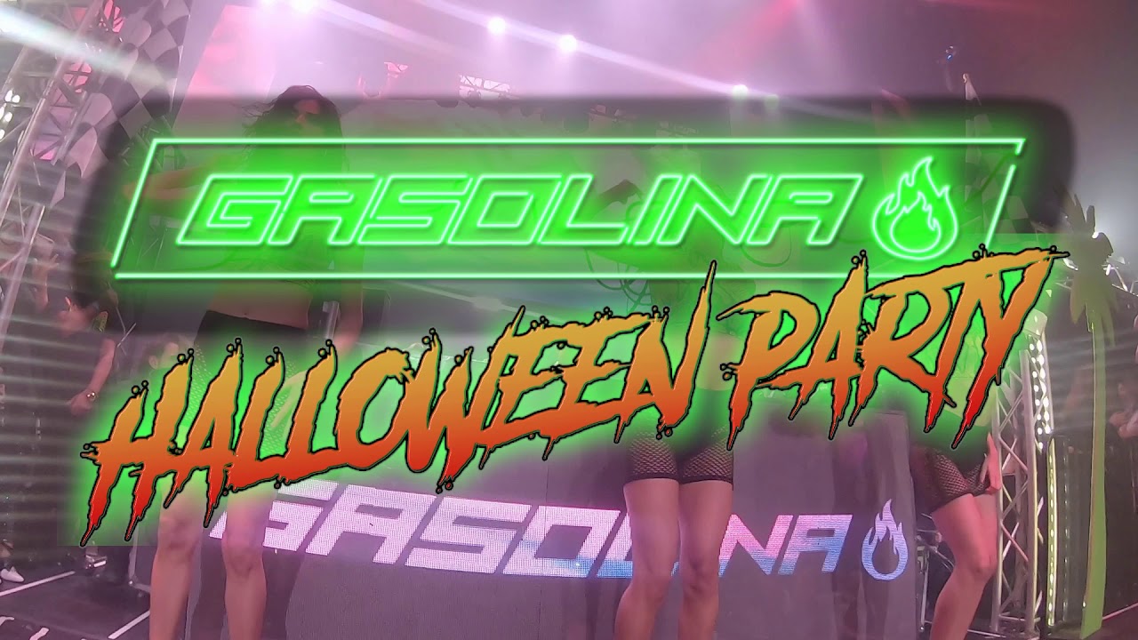 Gasolina Halloween Party - YouTube