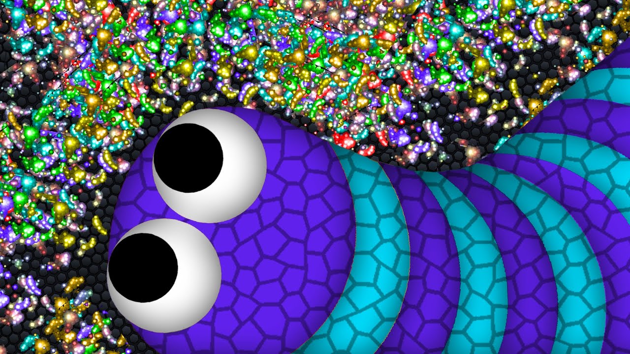 Slither.io Giant Snake New Record Score (Epic Slitherio A.I. Gameplay ...