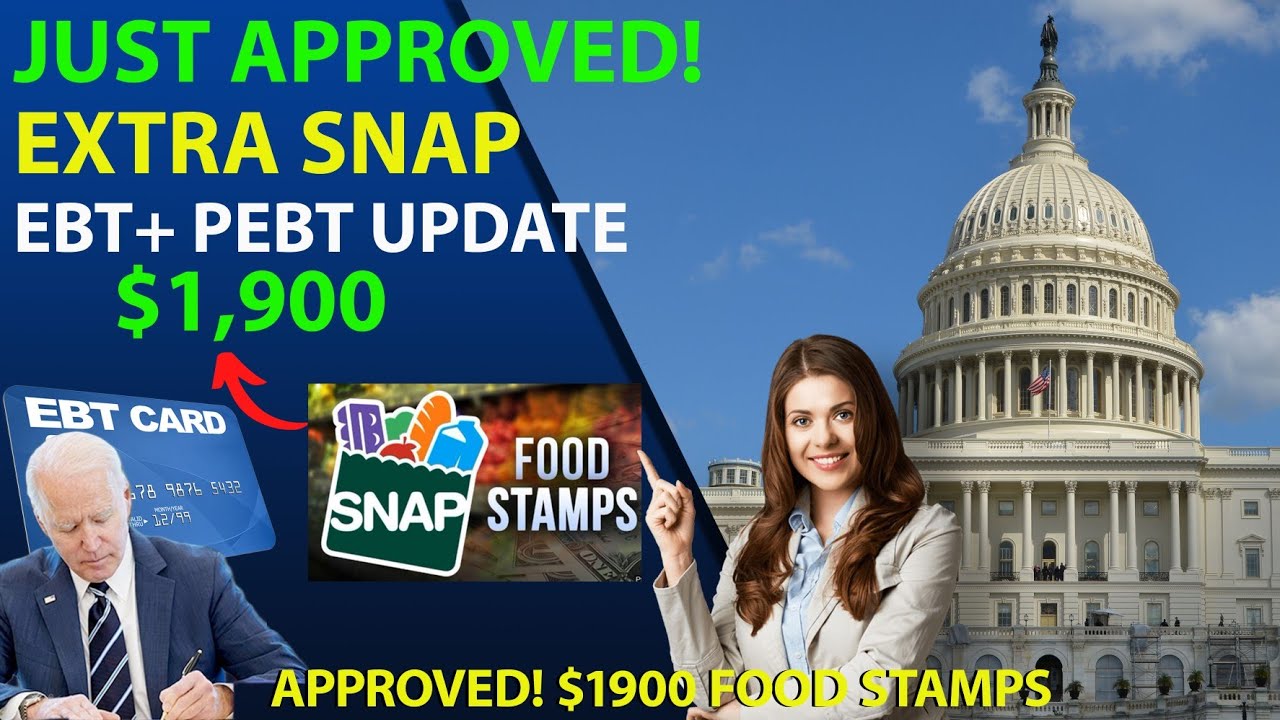 $1900 Food Stamps Approved!!Extra Snap EBT + PEBT Benefits 2023 Update #snap #foodstamps - YouTube