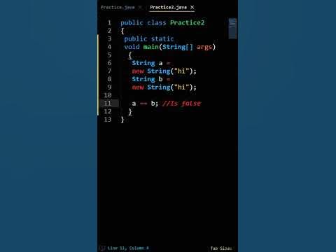 Java String Equality | Common Mistake #shorts - YouTube