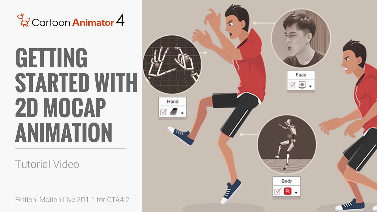 Cartoon Animator 4 Tutorial - Getting Started with 2D Mocap Animation ...