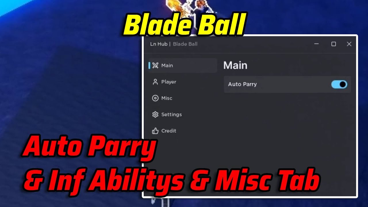 [Roblox] UPD BLADE BALL Script - Auto Parry & Inf Abilitys & BEST GUI ...