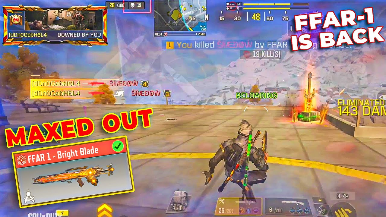 MYTHIC FFAR1 is BACK & I MAXED OUT💀 | 30 KILLS in SOLO VS SQUAD | CODM ...