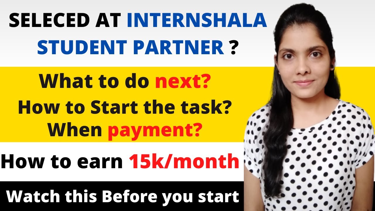 Watch this Before you start Tasks! Earn 3x more|Internshala student partner 31|isp|work from ...