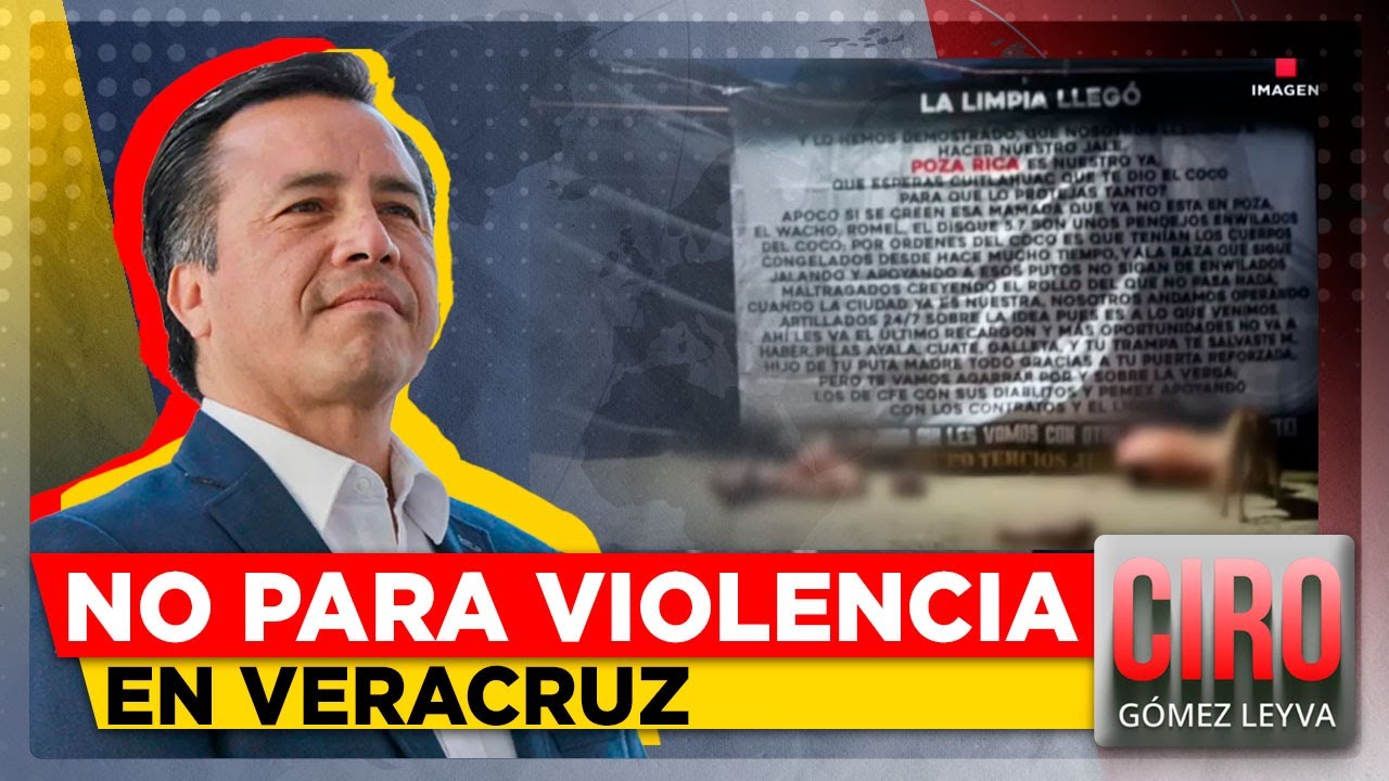 Otra vez hallan restos humanos con narcomanta en Poza Rica, Veracruz ...