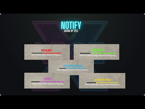 FiveM Notify Script Standalone CloudScripts - YouTube