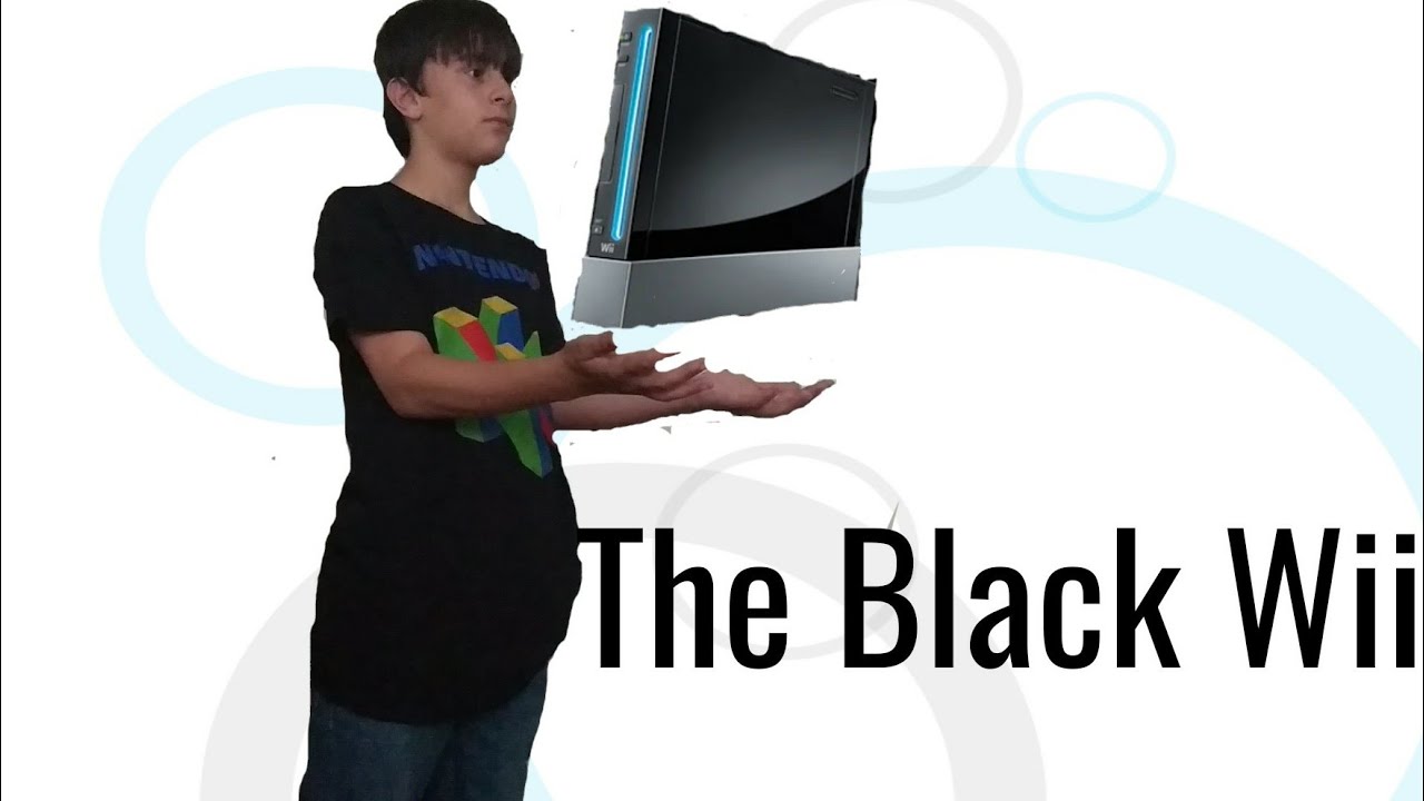 Collecting All Color Wiis-Part 1: The Black Wii - YouTube
