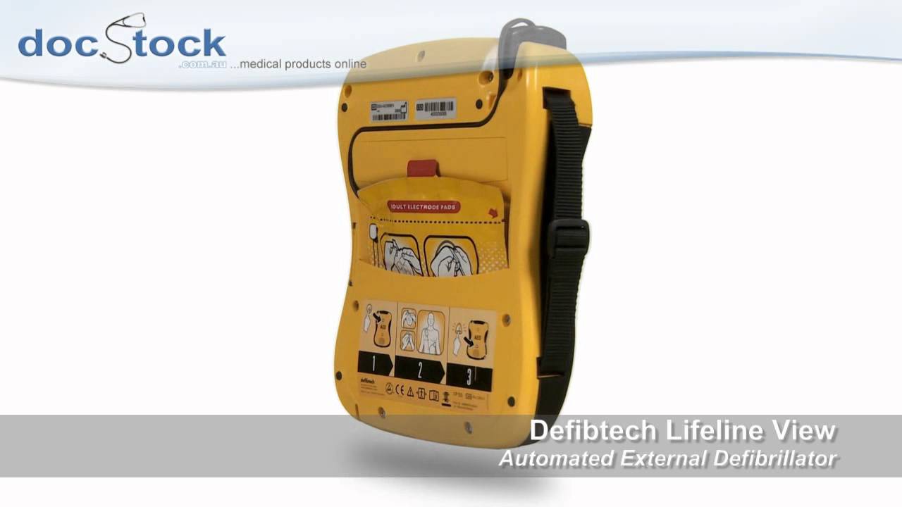 Defibtech Lifeline View Defibrillator - YouTube