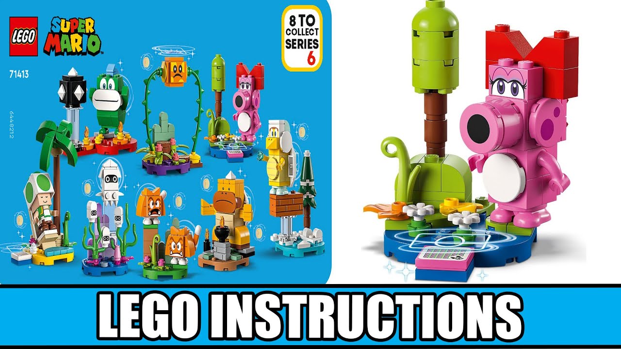 LEGO Instructions | Super Mario | 71413 | Birdo - YouTube