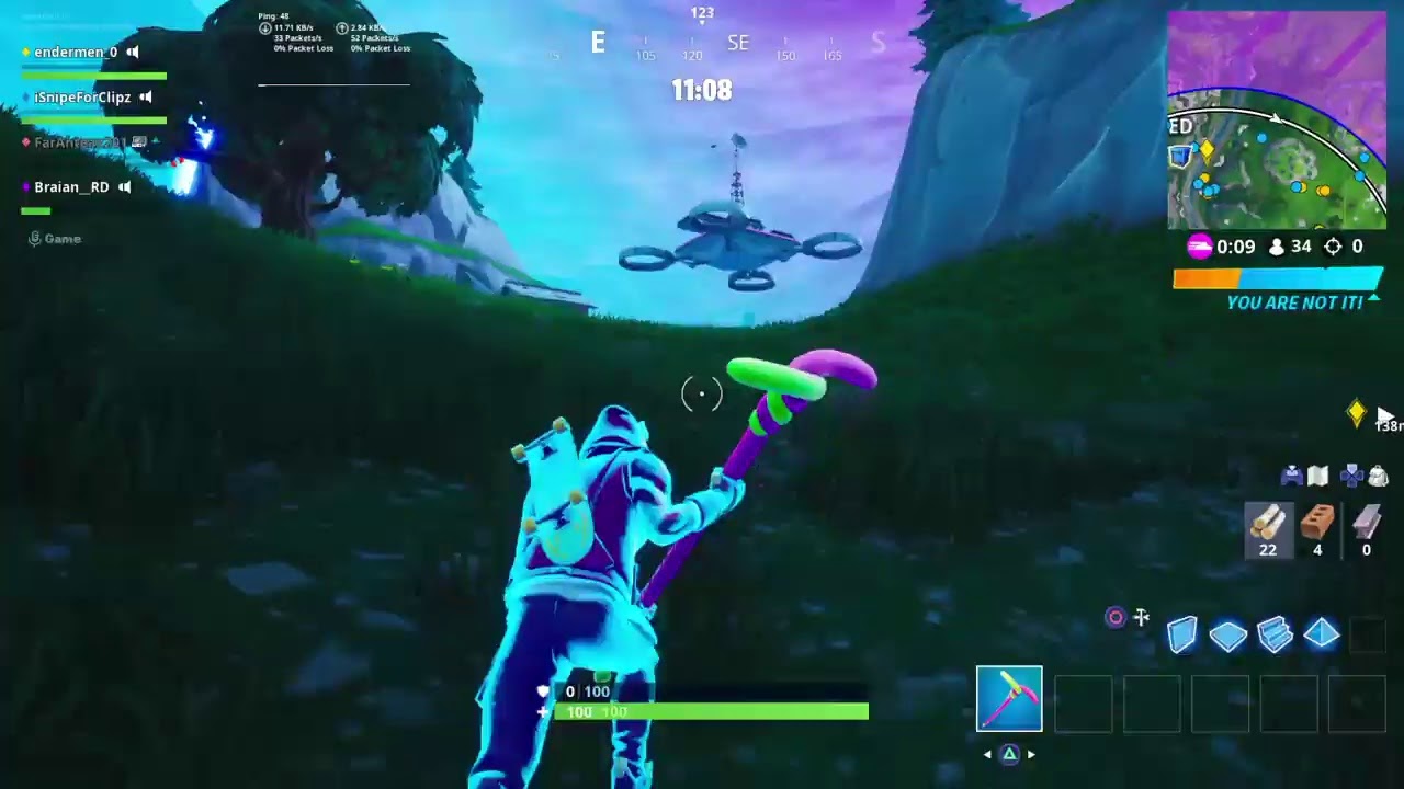 Grinding for emote and quests - YouTube