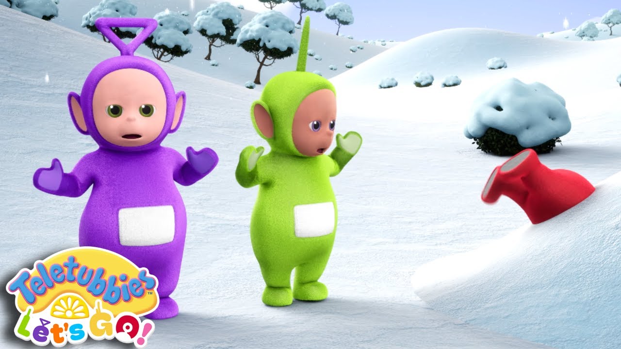 OH NO! Po is STUCK in the SNOW! | Teletubbies Let’s Go Full Episodes ...
