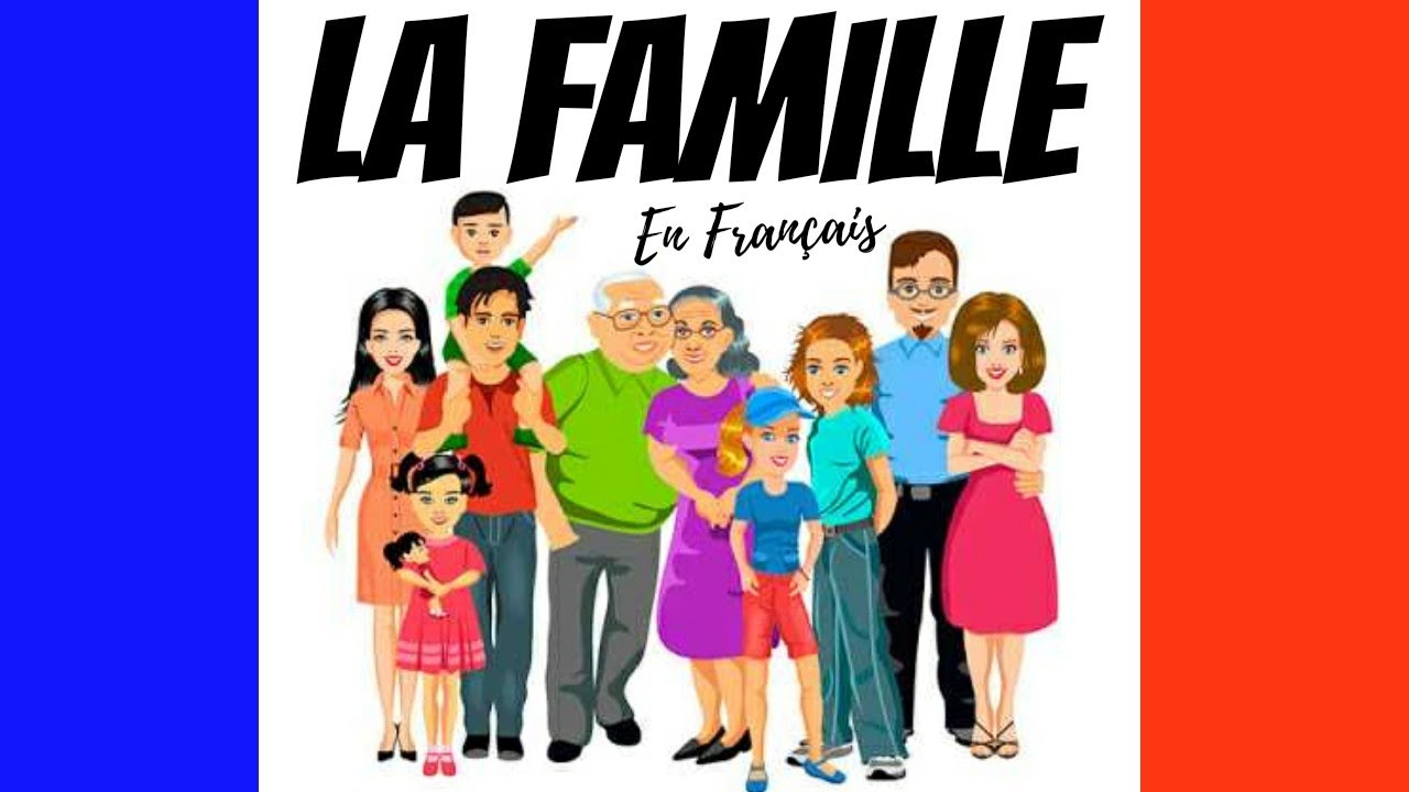 La FAMILIA en francés y español 2021 🚀🚀 | LA FAMILLE | Vocabulario ...