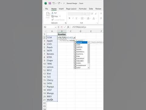 Filter Number Data in Excel II #exceledhub #exceltutorialinhindi #exceltipsandtricks - YouTube